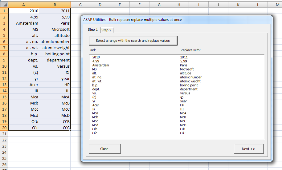ASAP Utilities For Excel Blog Pre release ASAP Utilities 4 7 2