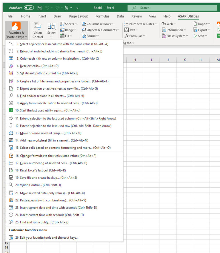 Tip Save Time With Keyboard Shortcuts Asap Utilities Blog 1278