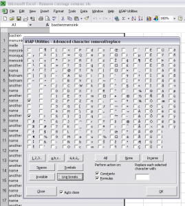 How to: Remove or replace line breaks and carriage returns in cells ...