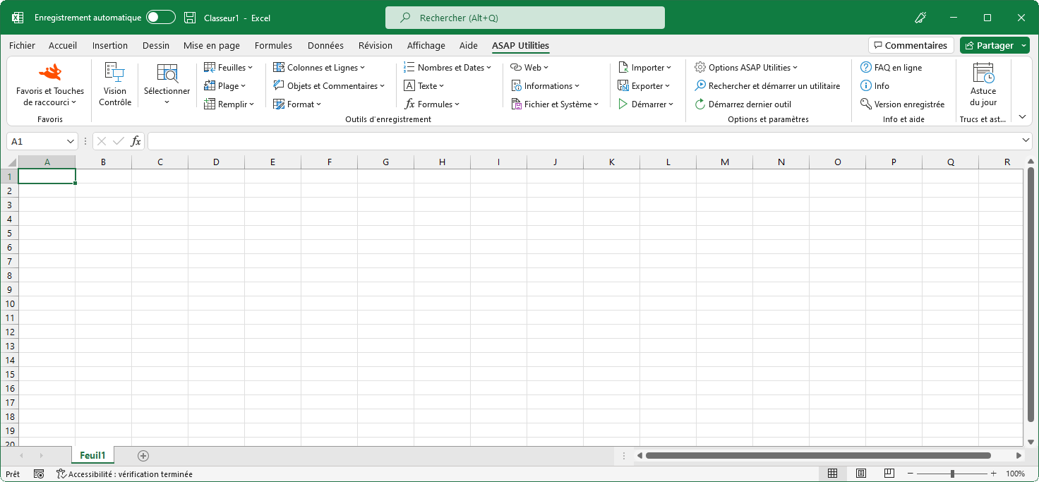ASAP Utilities for Excel - Descriptions de tous les outils dans ASAP ...