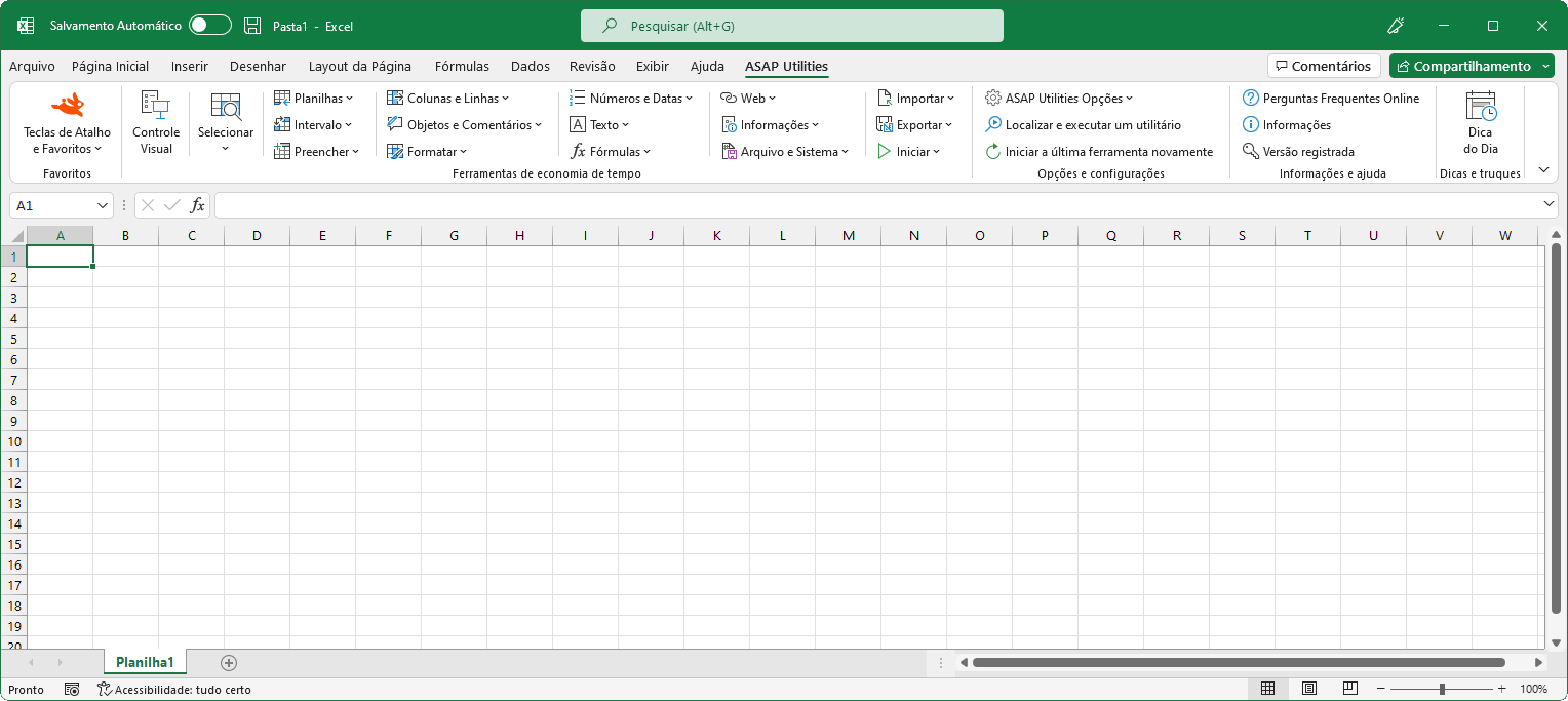 ASAP Utilities for Excel - Descrições de todas as ferramentas em ASAP ...