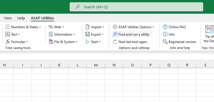 Find and run a utility... (English)