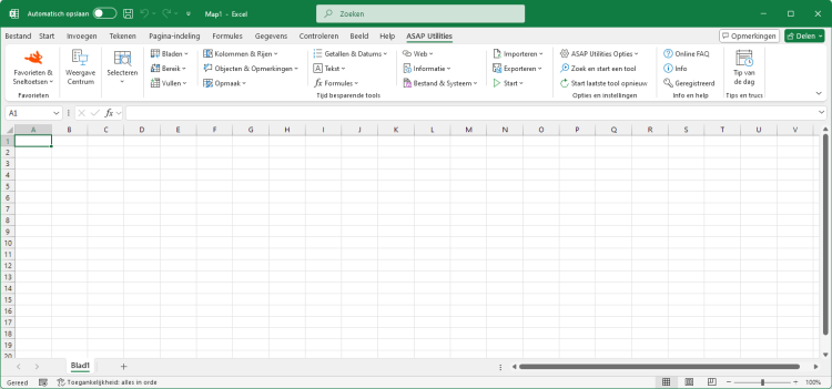 ASAP Utilities for Excel - Handige tools die Excel-gebruikers tijd ...
