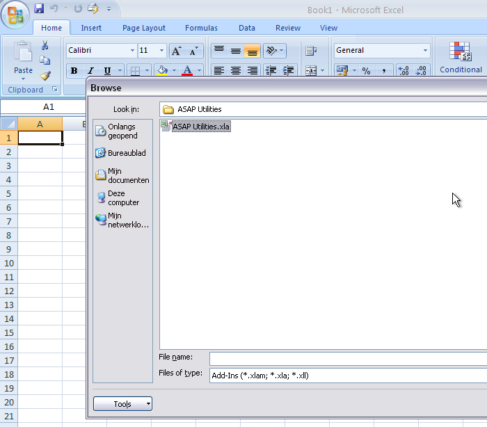 Asap Utilities For Excel How To Add Asap Utilities To The Excel Menu