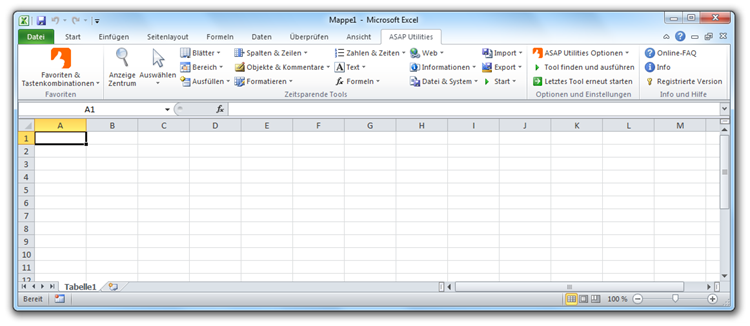 ASAP Utilities for Excel - Beschreibung aller Tools von ASAP Utilities ...