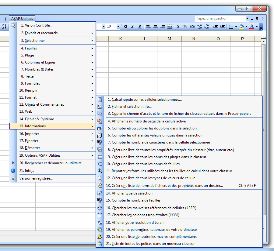 Free Asap Utilities Excel 2010 Paasan